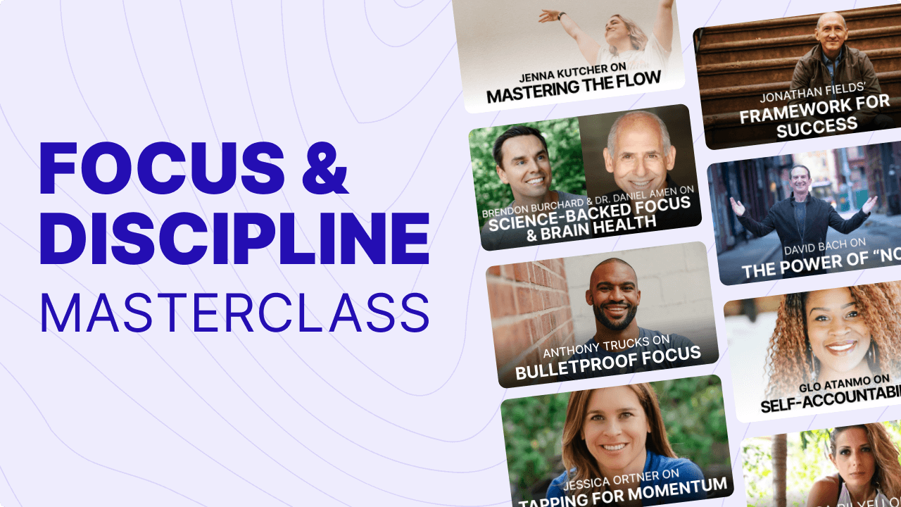 Focus & Discipline Masterclass on GrowthDay